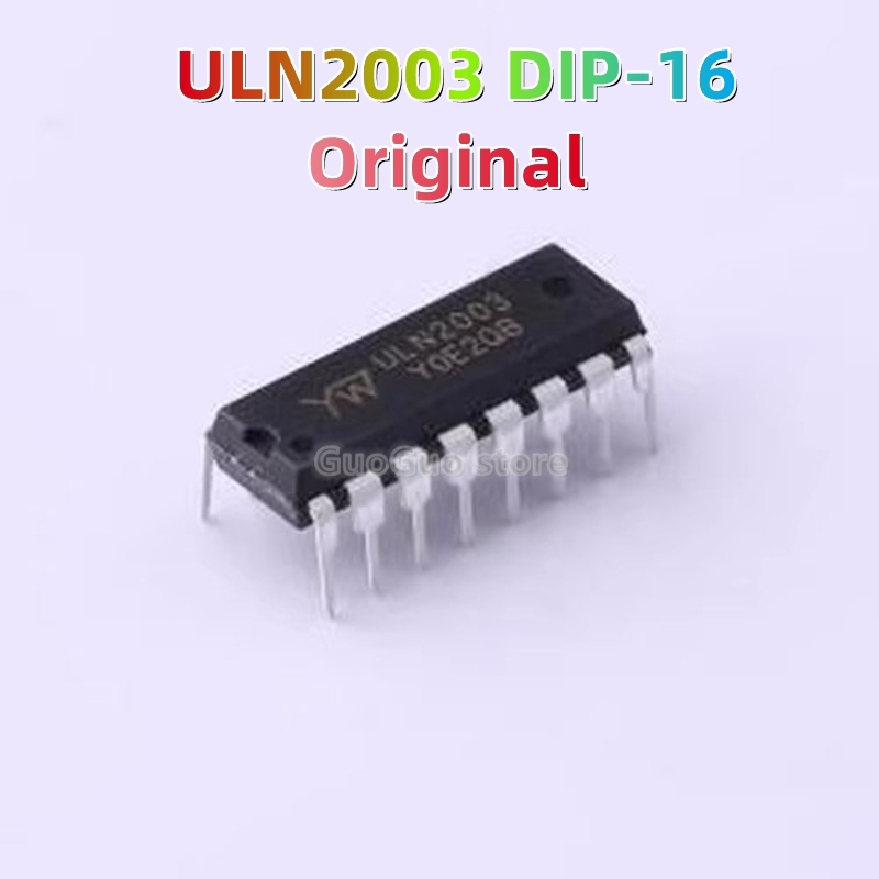 5pcs Original ULN2003 DIP-16 Darlington Transistor IC New Genuine | Shopee Philippines