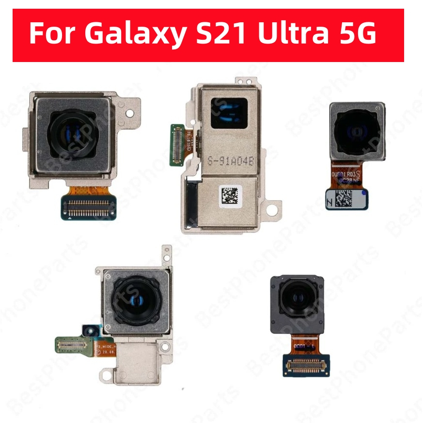 for Galaxy S21 Ultra 5G Camera Module Front Facing Camera Main Camera ...