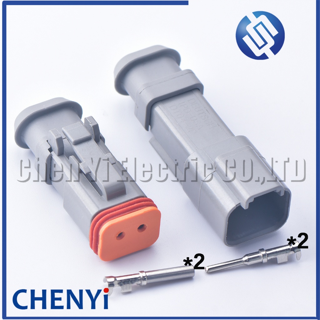 2 Pin Deutsch Automotive Pump Truck Wiring Harness Connector Injector ...