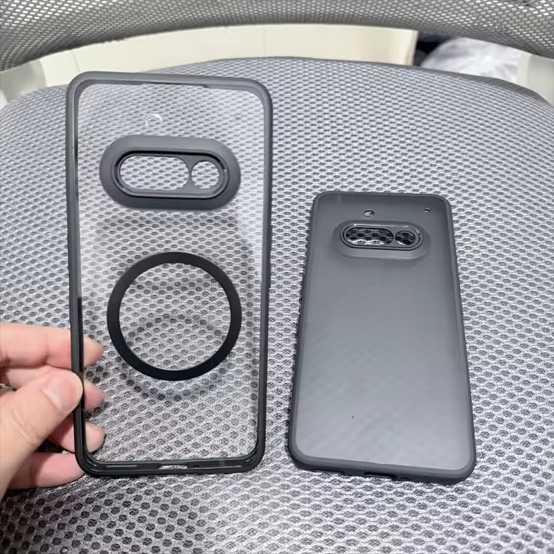 Case For Nothing Phone 3A Pro 2A Luxury Acrylic Armor Magnet Back Cover ...