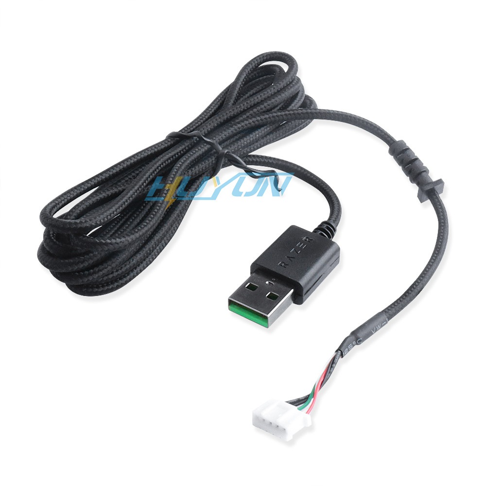 Usb Mouse Cable Replacement For Razer Deathadder Essential Wired Gaming ...
