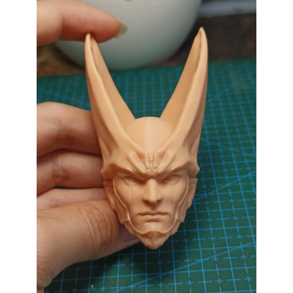 Unpainted 1/6 Scale Dragon Ball Cell Head Sculpt Model Fit For 12 ...
