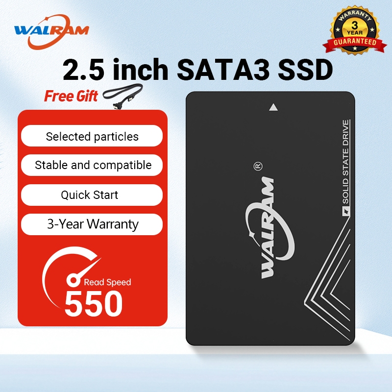 Walram 2.5 Sata3.0 SSD 120GB 128GB 240GB 256GB 512GB Internal Solid ...