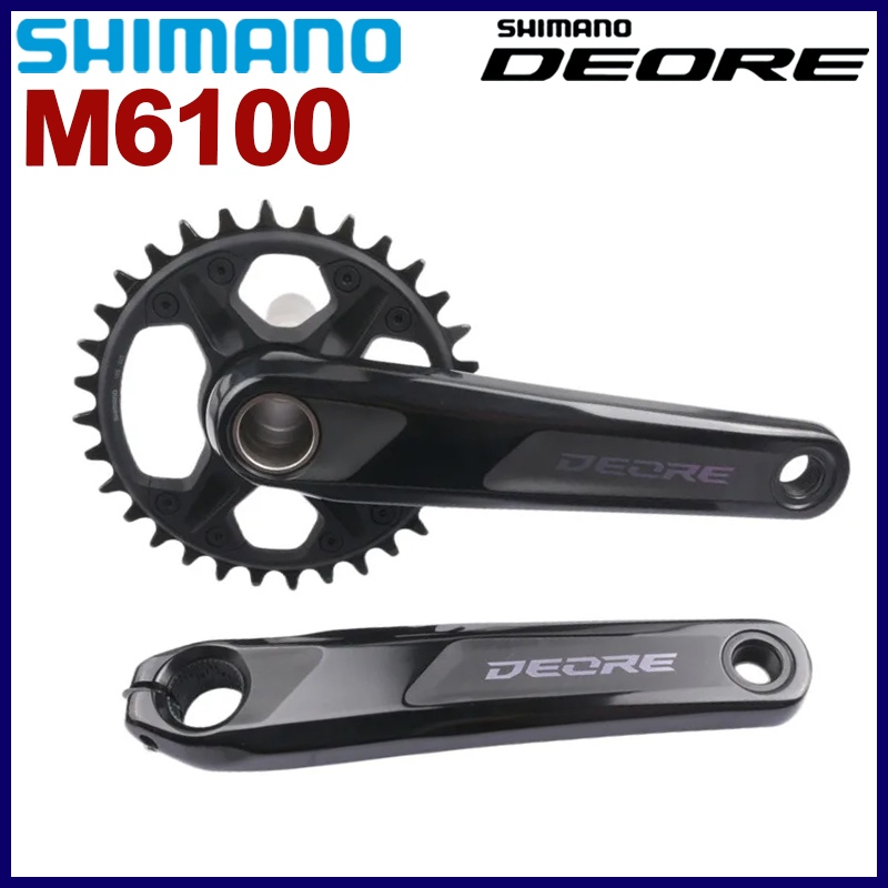 Shimano DEORE M6100 Crankset 1x12 Speed Crankset 170mm 30T 1X Crankset MTB 12 Speed FC | Shopee ...
