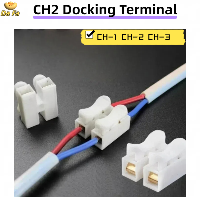 [1 PCS] CH-1 CH-2 CH-3 Fast Wire Connector 1Pin 2Pin 3Pin Quick ...