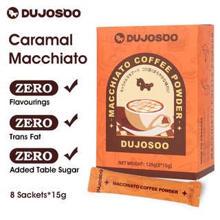 DUJOSOO Macchiato Coffee Kofe 120g(8*15) Add sugar free coffee to 0 ...