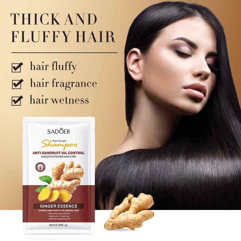 SADOER Hair Moisturizing Nourishing Scalp Care Shampoo Ginger Hair ...