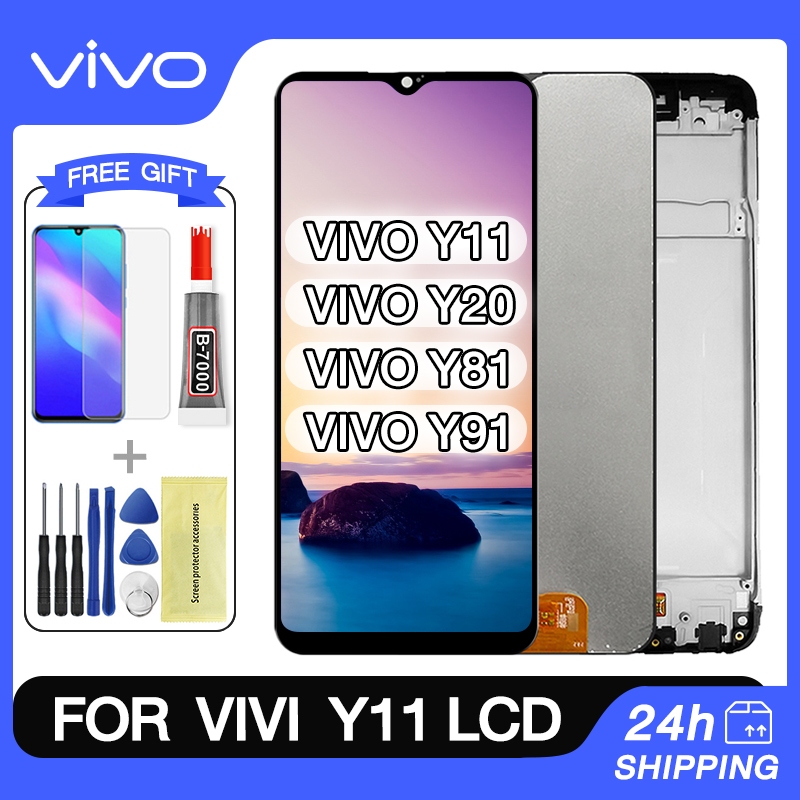 LCD With Frame for VIVO Y11 Y20 Y81 Y91 Y69 Y17 LCD Dispaly Touch ...