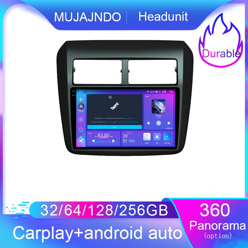 MUJAJNDO 9inch for Toyota wigo head unit 2012-2016 android15 64 128 ...