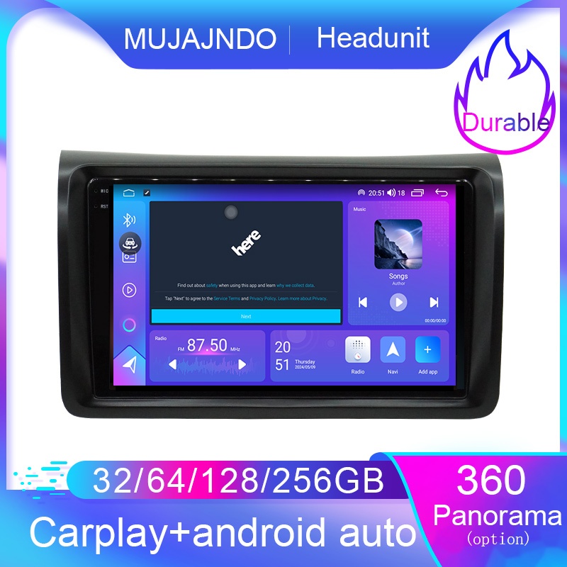 MUJAJNDO 9inch for Nissan urvan nv350 head unit 2012-2023 android14 32 ...