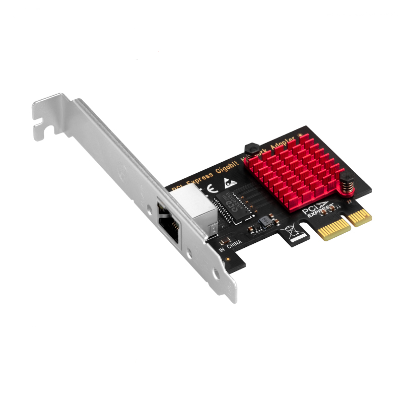 1000Mbps PCI-E Ethernet adapter with built-in independent RJ45 Gigabit ...