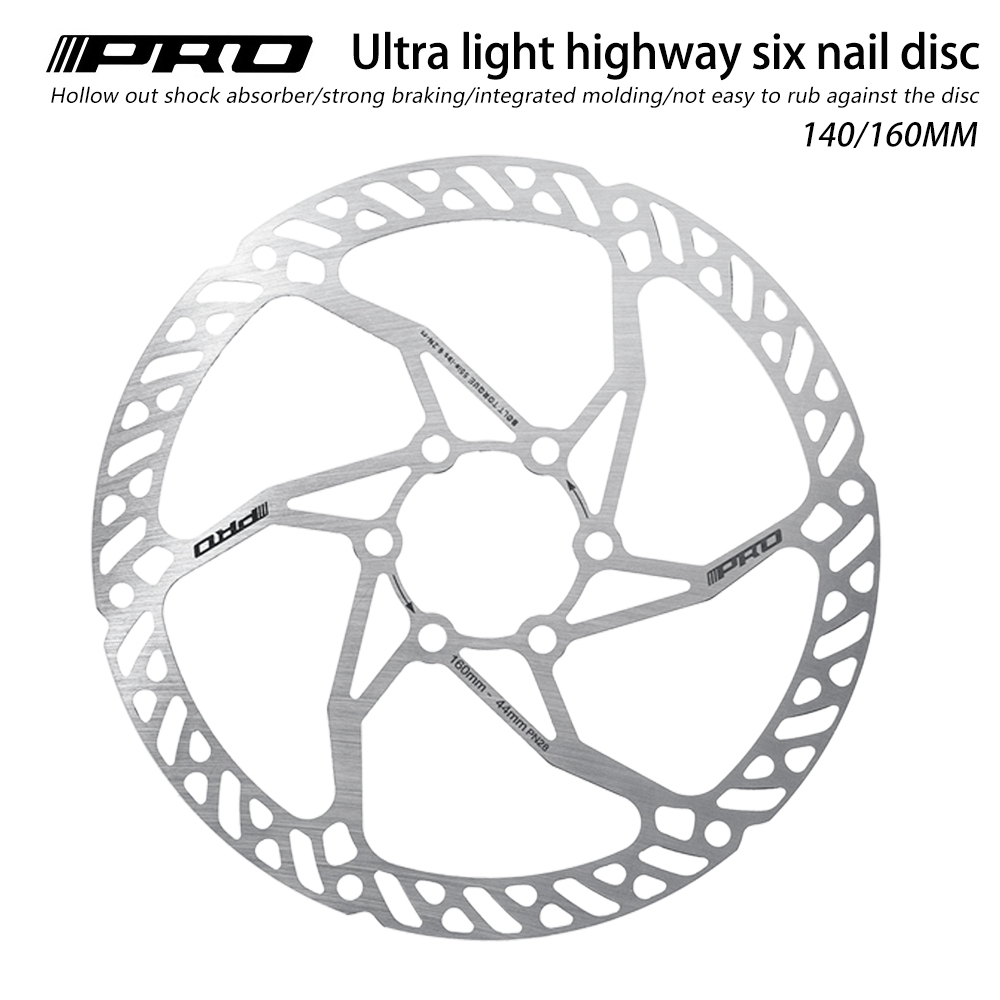 IIIPRO LIGHTWEIGHT 6 Bolt Brake Disc Rotor Strong Heat Dissipation ...