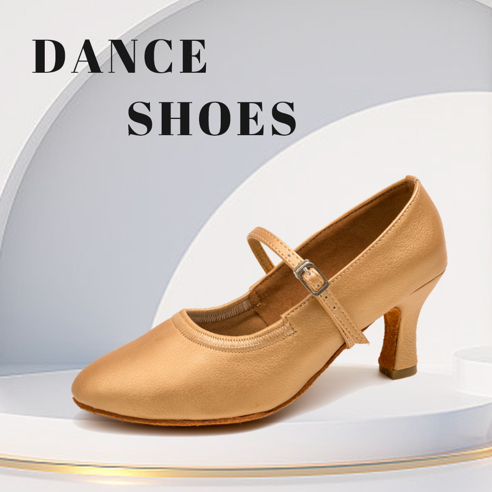 High Heel Modern Dancing Shoes Women Girls Balloom Jazz Waltz Latin ...