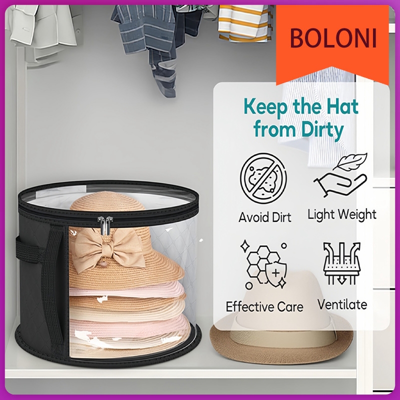 Hat Storage Bucket Clothing Hat Travel Organizer Hat Storage Bag ...