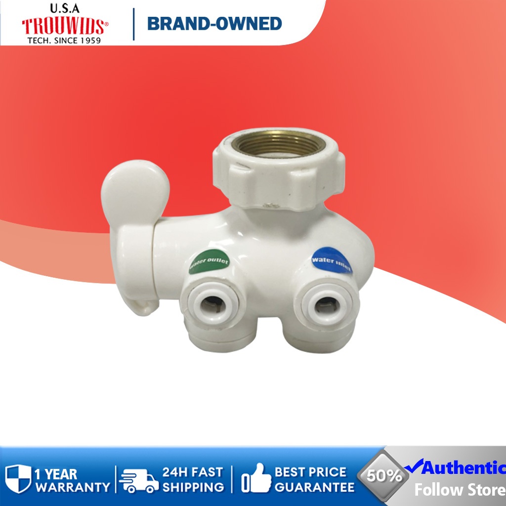 Bi-Directional Pipe Faucet 1/4'' Pipe Adapted Faucet For Water Filter ...