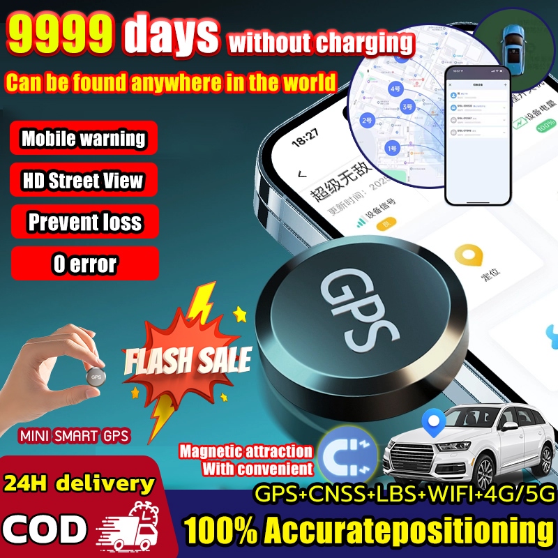 【New upgrade】magnetic GPS 100%Precise tracker Mini Waterproof Real time ...