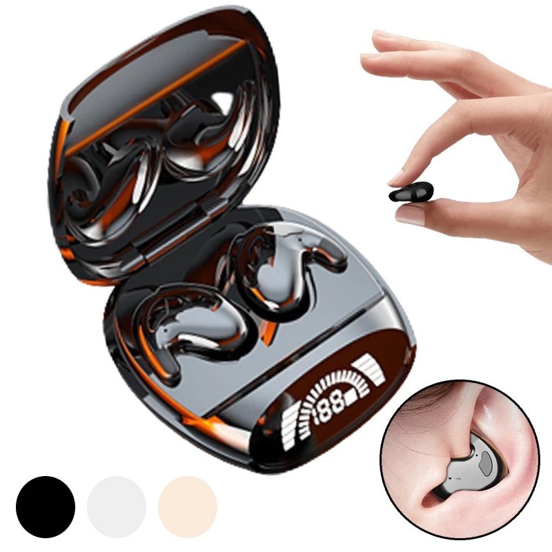 Mini Invisible Sleep Wireless Earphone TWS Bluetooth Hidden Earbuds ...