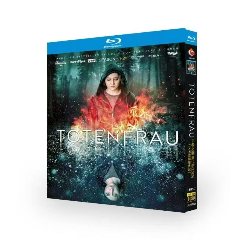Blu-ray BD Austrian Crime Suspense/ Totenfrau Season 1-2 (2022-2025) Anna Maria Moe Josef Swed ...