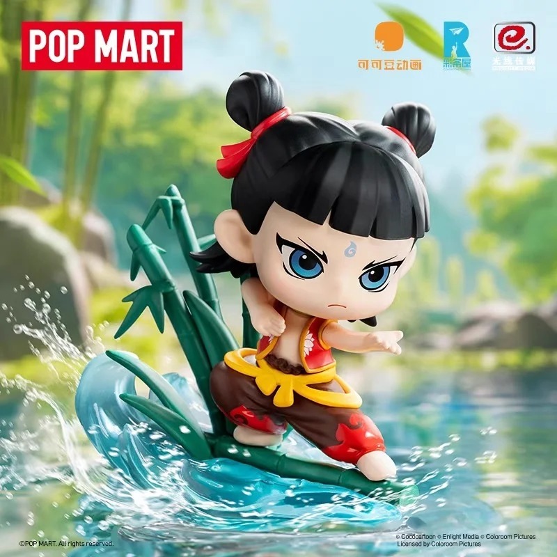 POP MART Genuine Nezha 2 Magic Boy Haunted Sea Natural Bond Series ...