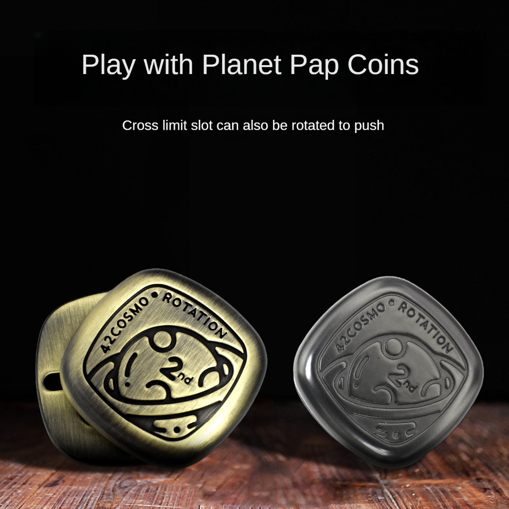 Mini push Cross limit fidget spinner Metal edc toy decompression Pop ...