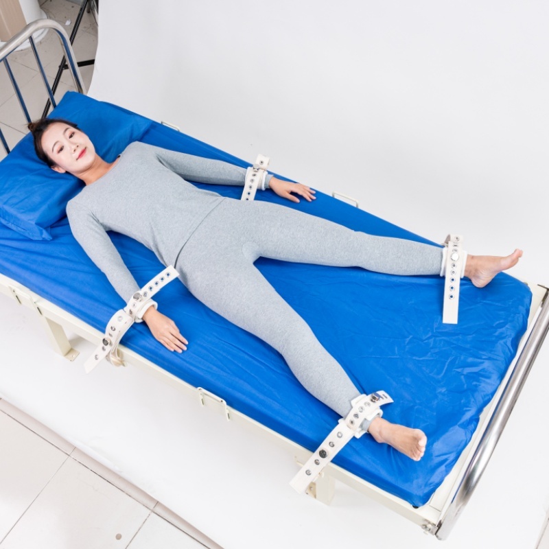 4-point Bed Magnetic restraint Strap Set For Psychiatric Limb Binding ...