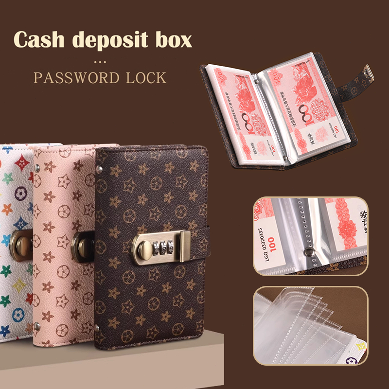 Savings Book,Banknote Collection Book,High-Capacity Money Savings Book ...