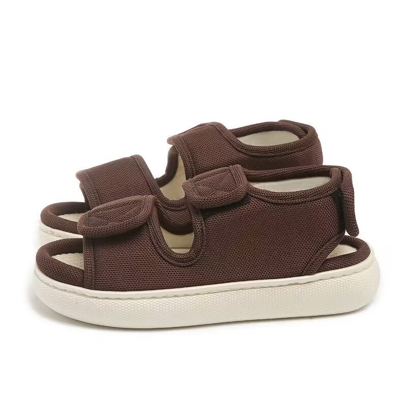 Summer dew toe diabetic shoe female foot swollen feet wide magic stick ...