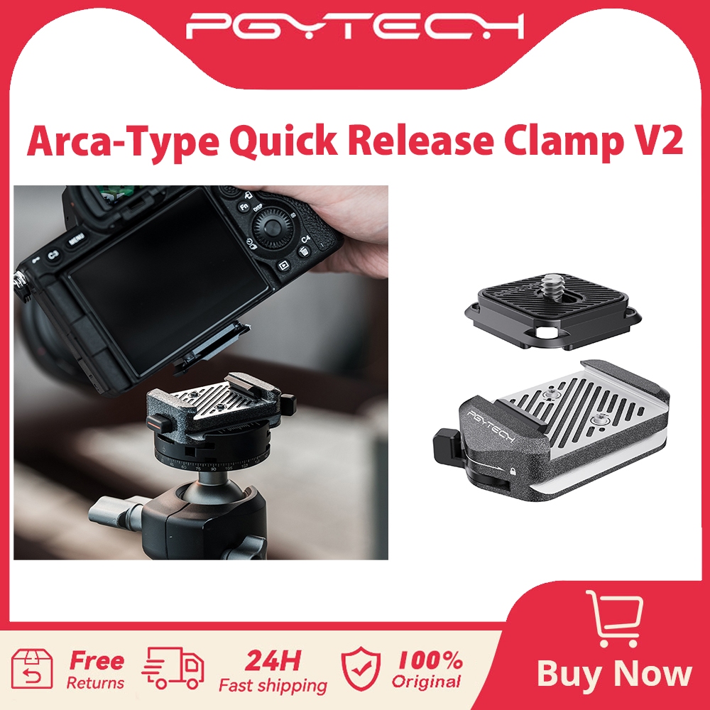 PGYTECH Arca-Type Quick Release Clamp & Plate V2 Set | Shopee Philippines