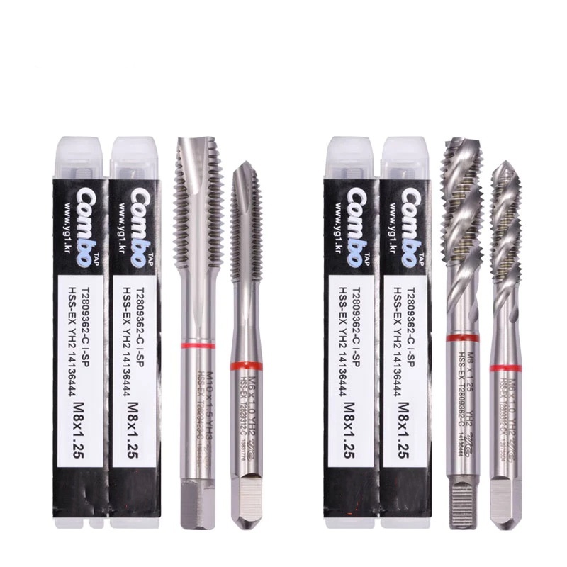 HSS Spiral Tap T2809 M2 M3 M4 Processing Stainless Iron Plate Copper ...