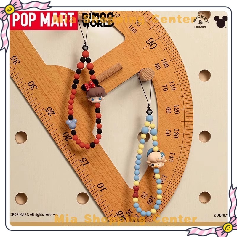 POPMART DIMOO World x Disney Mickey Phone Charm Blind Box | Shopee ...