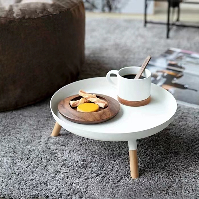 1pc Wood Storage Rack Flower Pot Shelf Afternoon Tea Dim Sum Coffee ...