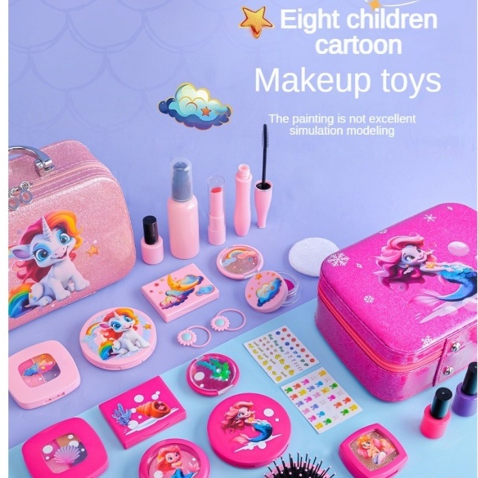 Make Up for Kids Toys Makeup Kit for Girls Non Toxic Make Up Play Set ...