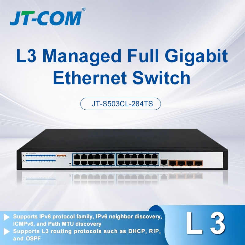 JT-COM 24 Port Full Gigabit Web Network Management Switch 24 port ...