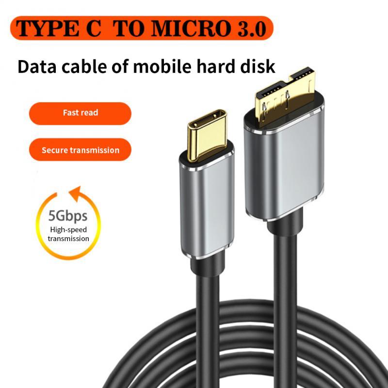 USB C to Micro B Cable USB 3.0 Type C 5Gbps HDD SSD Data Transfer ...