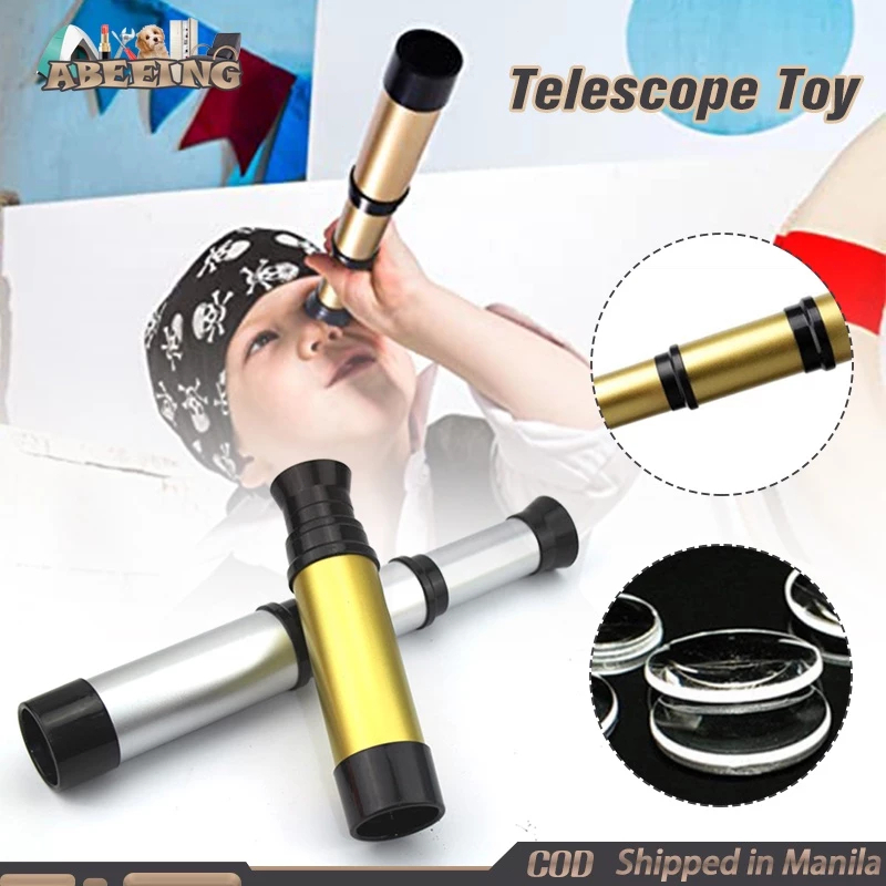 High Power HD Mini Telescope Telescopic Focus Pirate Telescope Triple ...