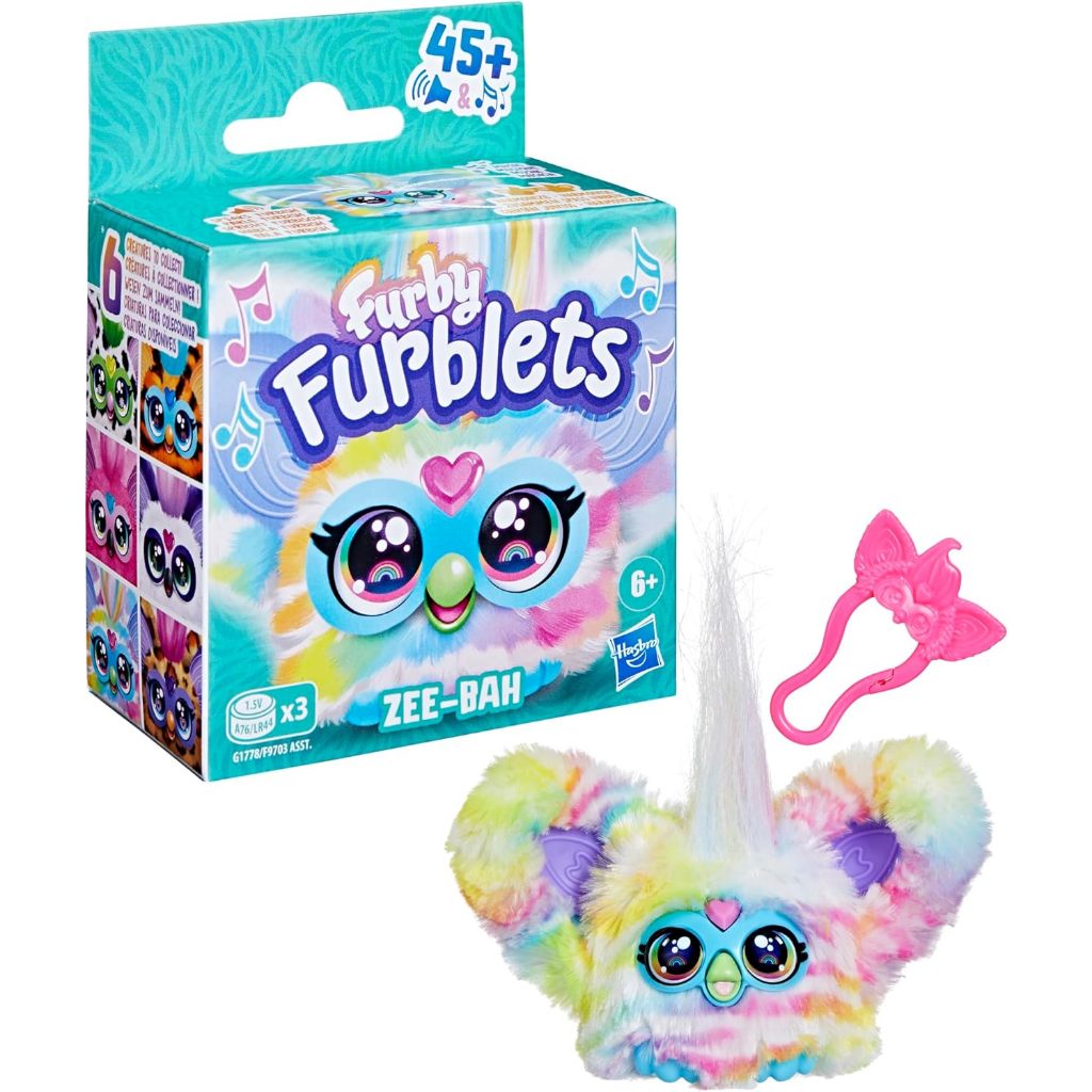 Furby Furblets Zee-Bah Plush Zebra Mini Toy | Shopee Philippines
