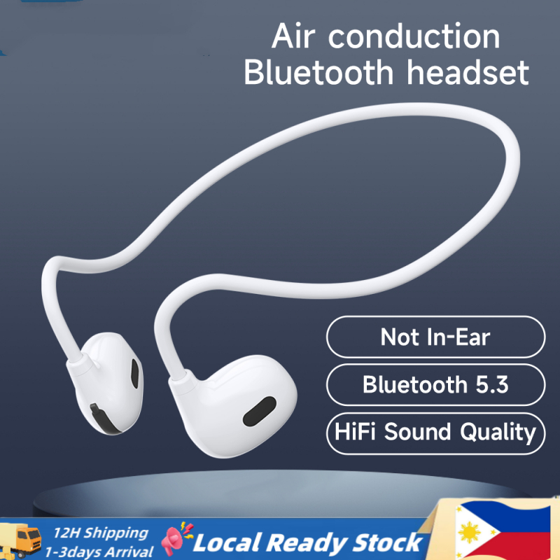 (Local stock) Air Conduction Earphone Bluetooth 5.3 Wireless Headset ...