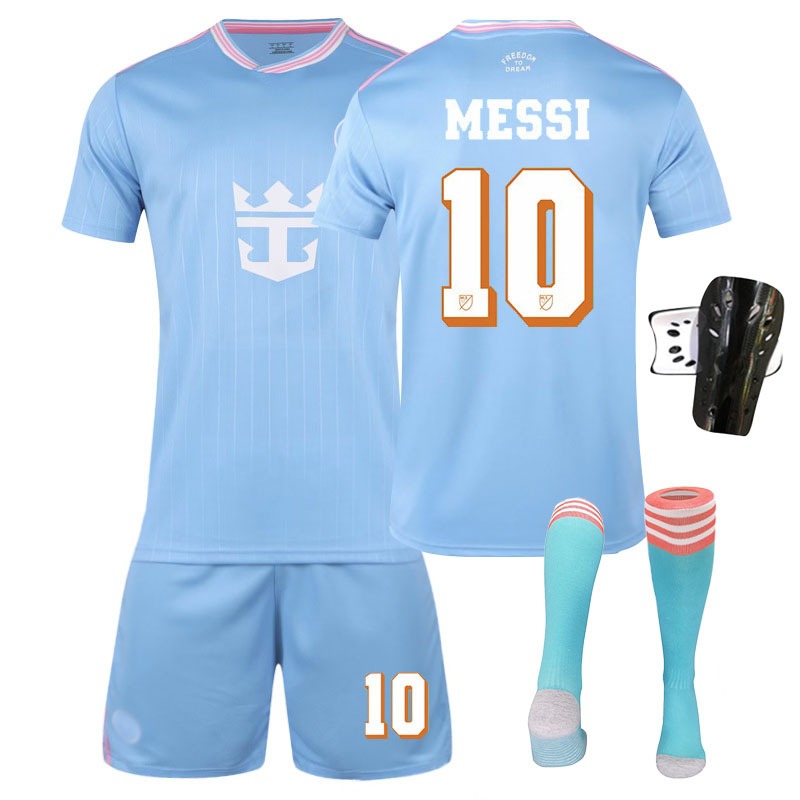 2025-26 Season Inter Miami CF Second Away Sports Jersey Lionel Messi ...