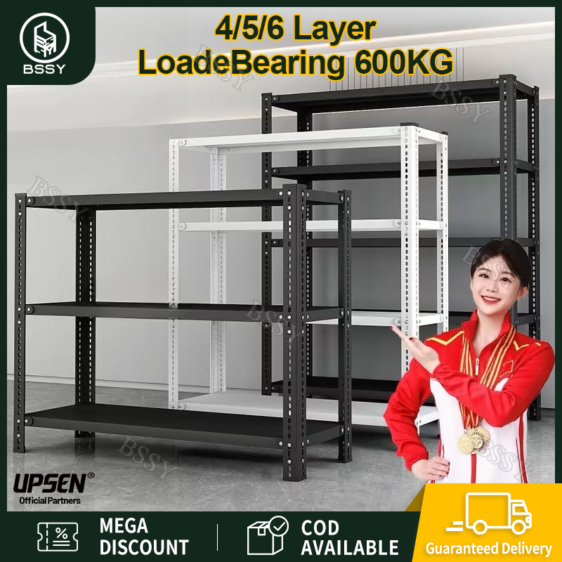 200*180 Steel Rack 6 Layer Metal Rack Steel Shelf Rack Boltless Rack ...