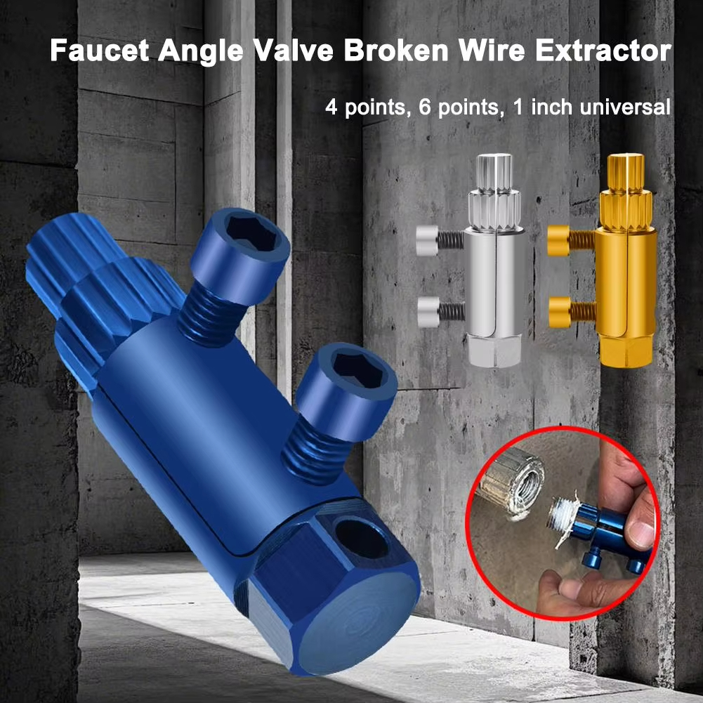 Broken Pipe Thread Extractor For 1/2-3/4-1inch Faucet Angle Valve ...