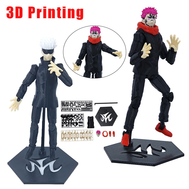 Jujutsu Kaisen T13 Gojo Satoru Movable Assembly Model Lucky 13 Dummy 13 ...