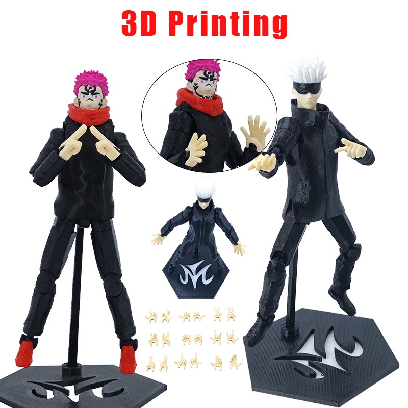 3D Printing Gojo Action Figure Dummy 13 Jujutsu Kaisen 3d Printing T13 ...
