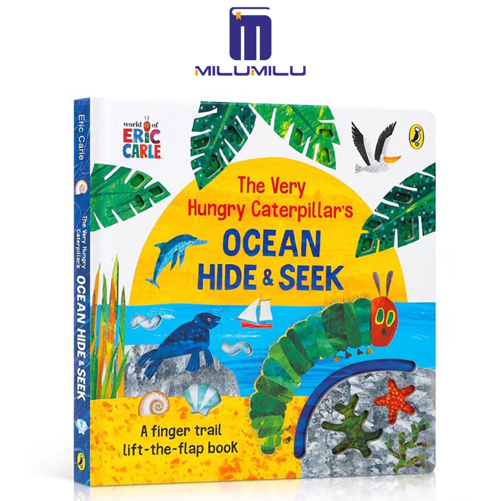 The Very Hungry Caterpillar's Ocean Hide & Seek: A Finger Trail Lift ...