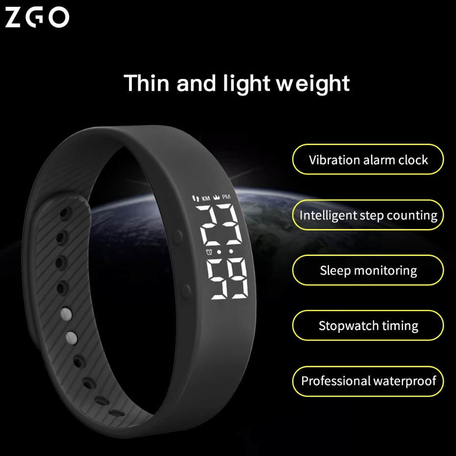 ZGO Multifunctional Watch For Men Boys Girls Sports IP65 Waterproof ...