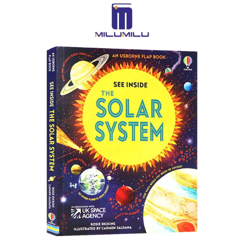 See Inside The Solar System Board book by Rosie Dickins Original ...