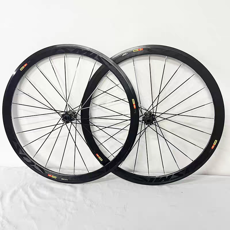 700c Frame Height 40MM Road Bike Wheel Set Straight Pull Type Six-Ding ...