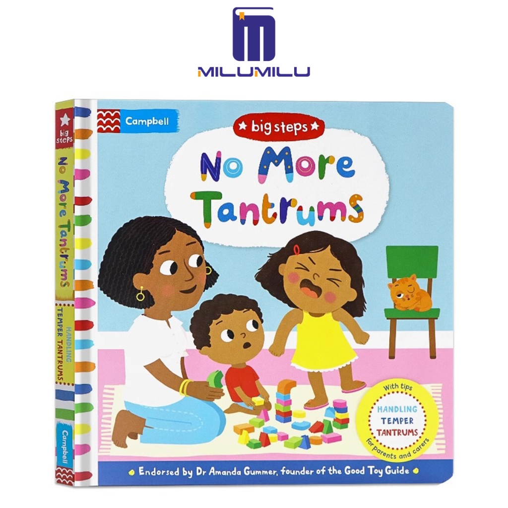 No More Tantrums: Handling Temper Tantrums (Campbell Big Steps) Board ...