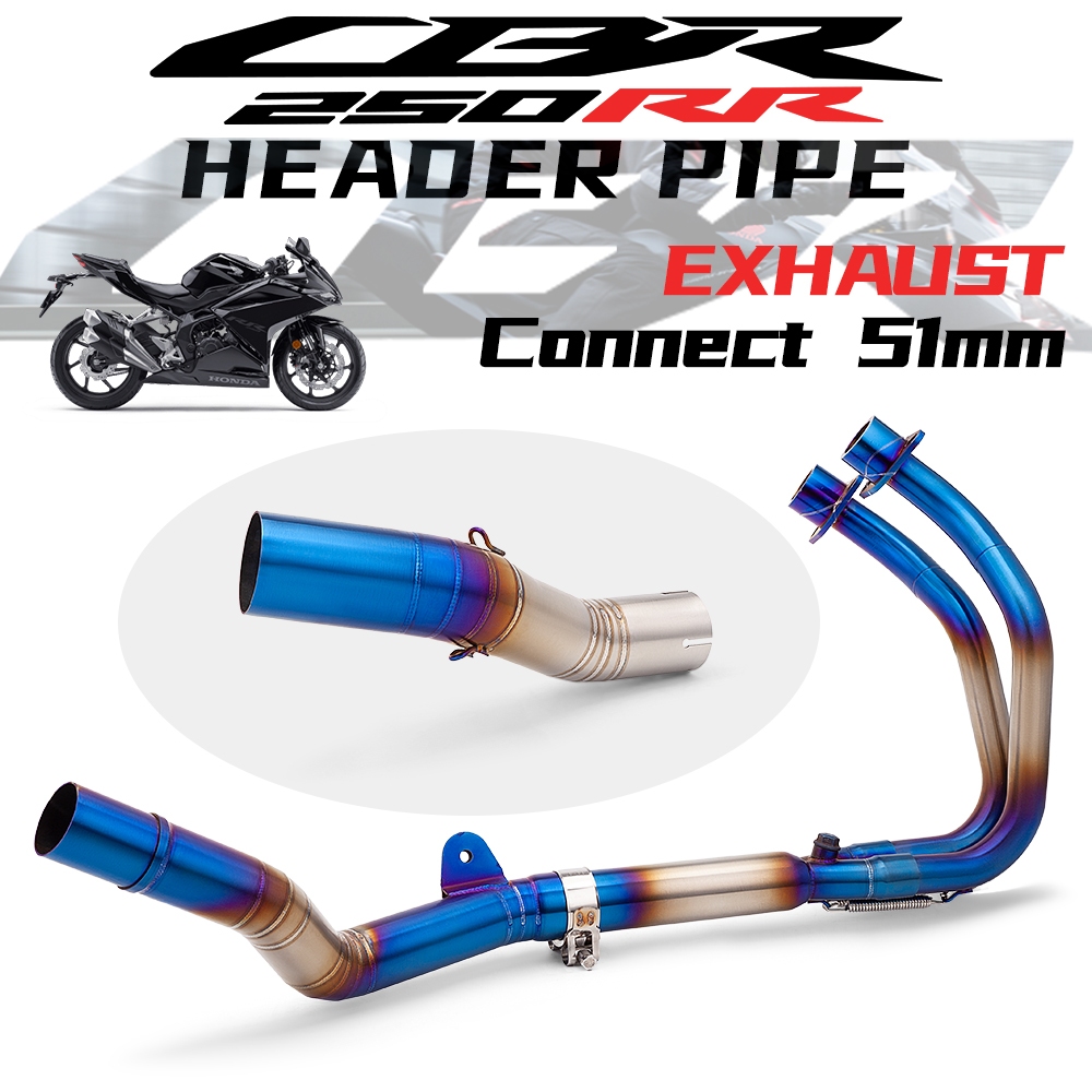 For CBR250RR 2017-2022 Years Motorcycle Exhaust Modified Front Link ...