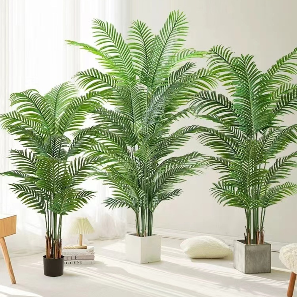 Artificial Mallow Tree, Height 3.0-5.3Ft/35-63in, Eco-friendly material ...