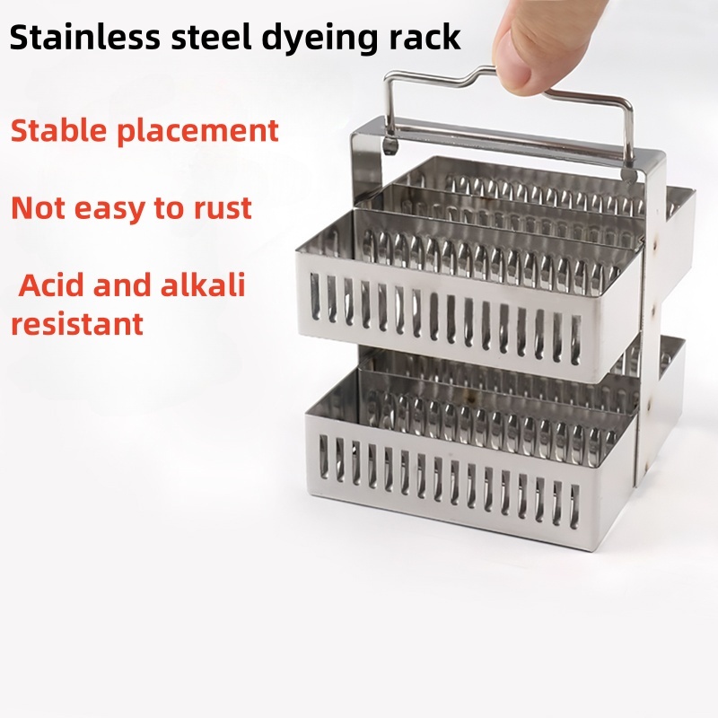 Stainless steel staining rack, glass slide rack, vertical rack, 10 15 ...